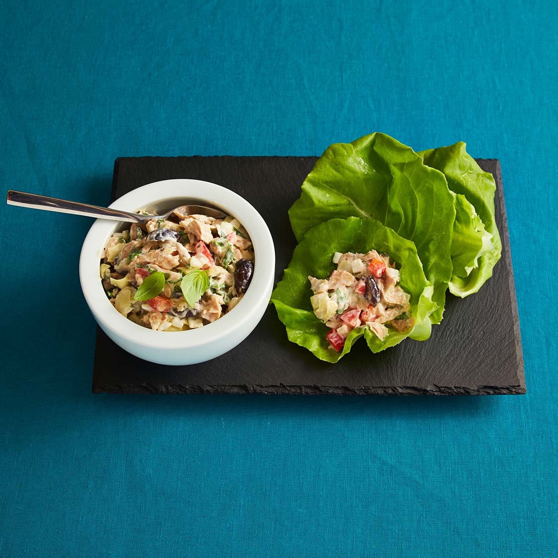 Cyprus Tuna Salad - recipe from MyNetDiary