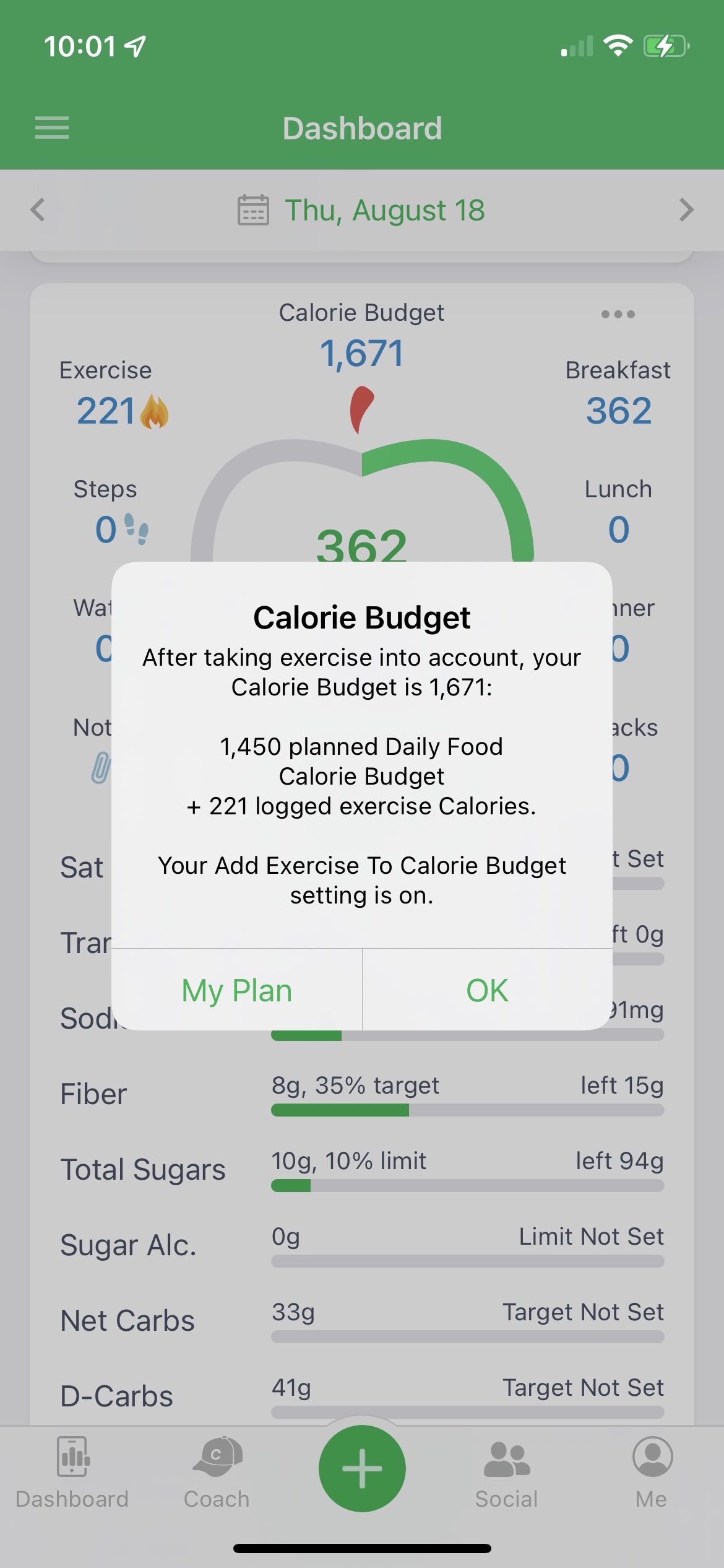 How to plan your calories for weight loss or gain with MyNetDiary