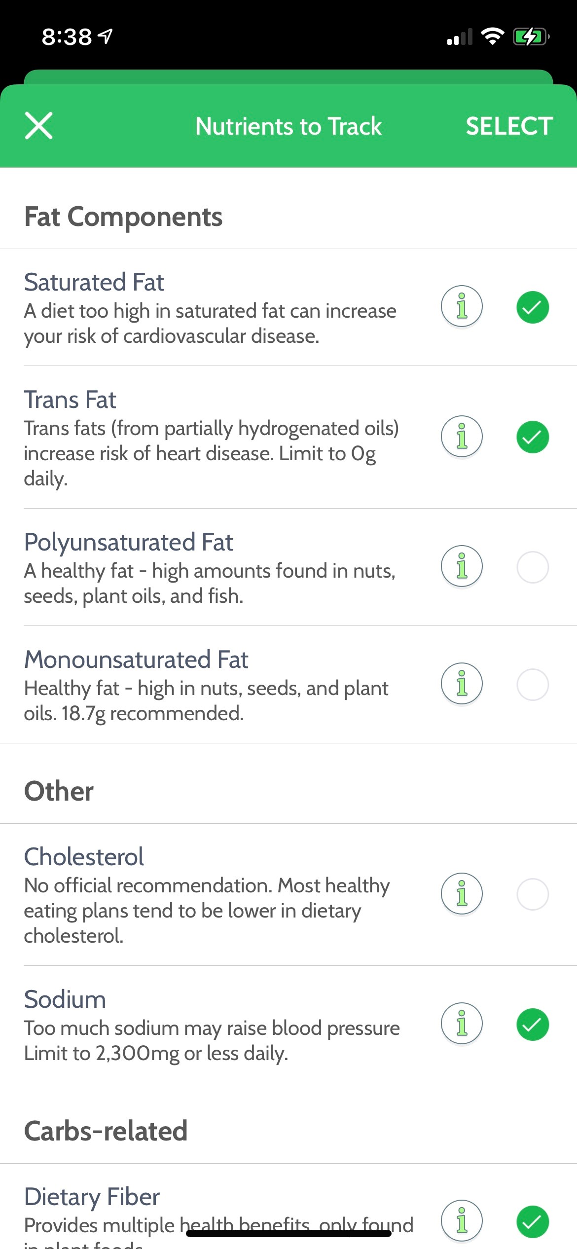 Develop a personalized nutrition plan by setting targets with MyNetDiary
