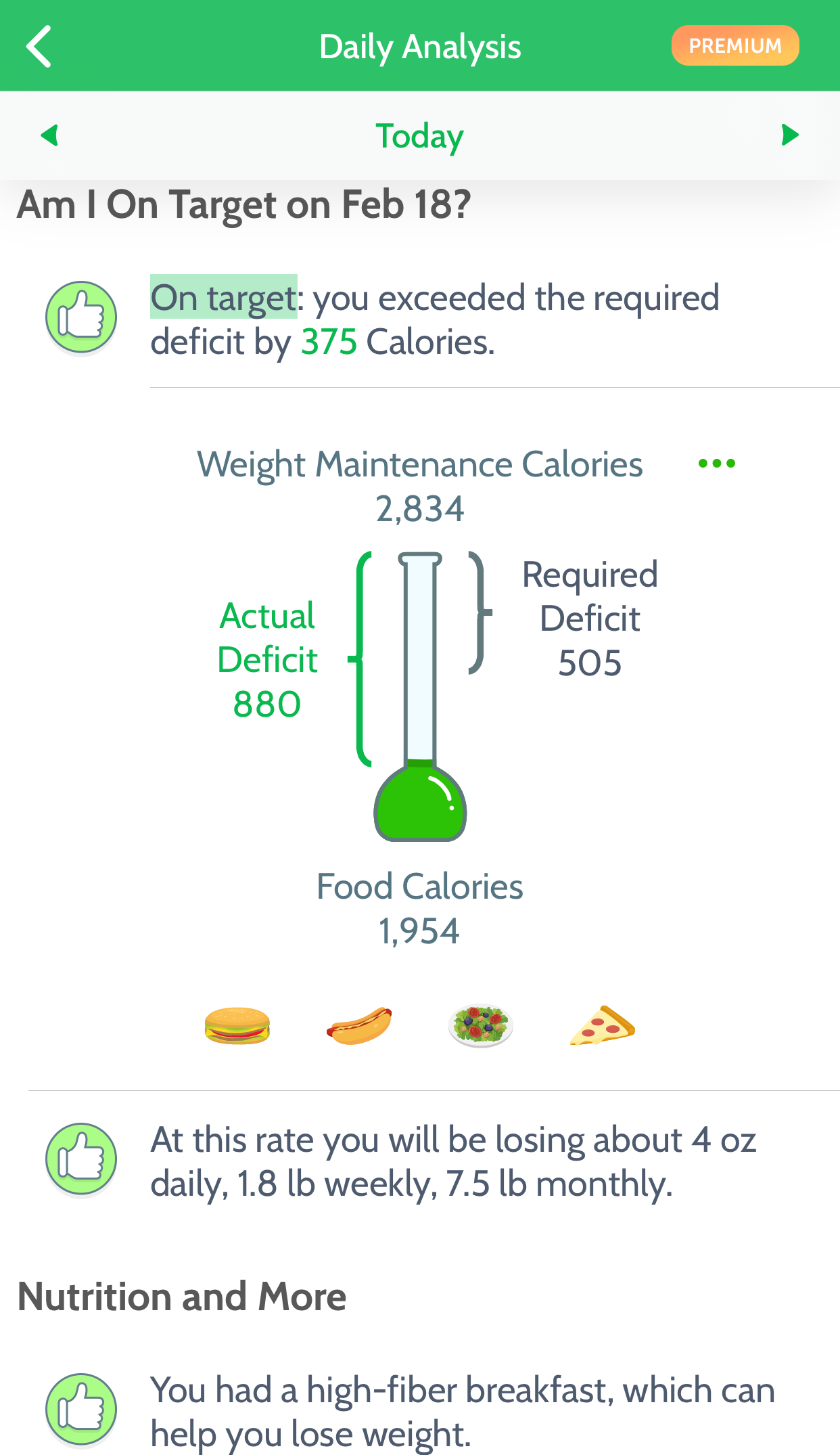 MyNetDiary - Free Calorie Counter and Diet Assistant for iPhone, iPad ...