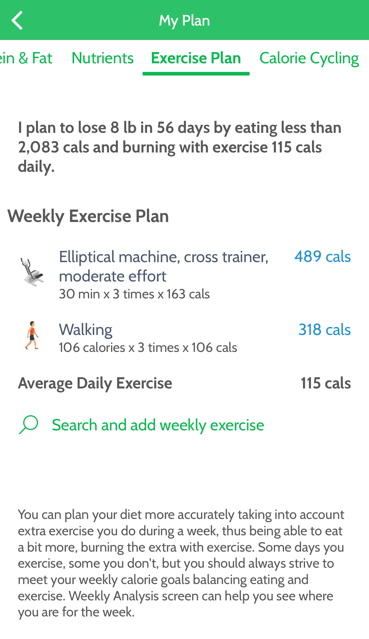 MyNetDiary - Free Calorie Counter and Diet Assistant for iPhone, iPad ...