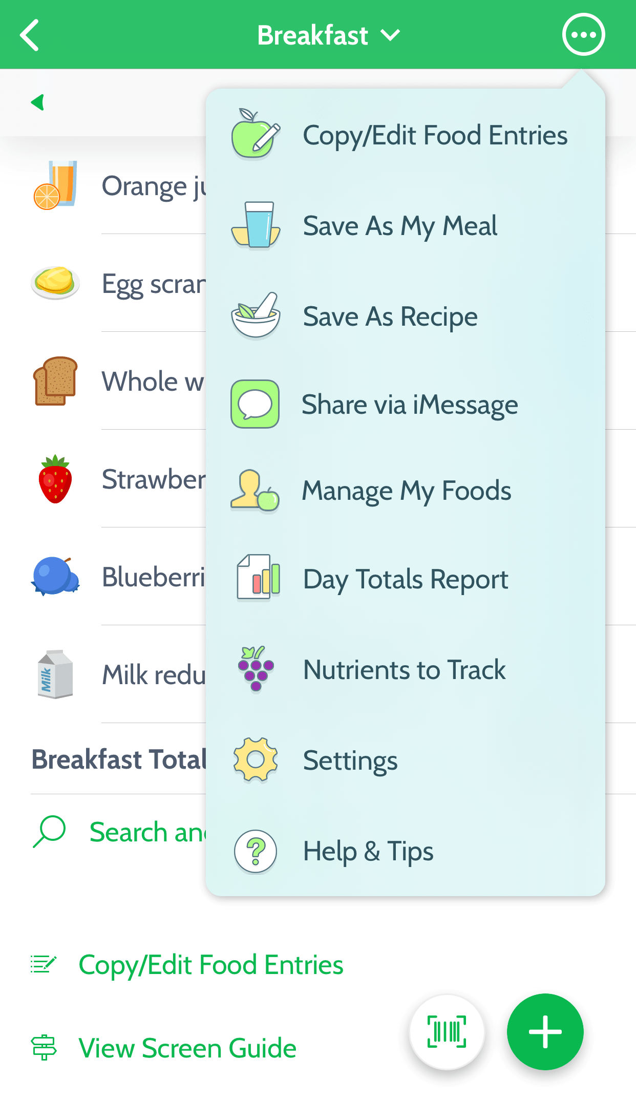 MyNetDiary - Free Calorie Counter and Diet Assistant for iPhone, iPad ...