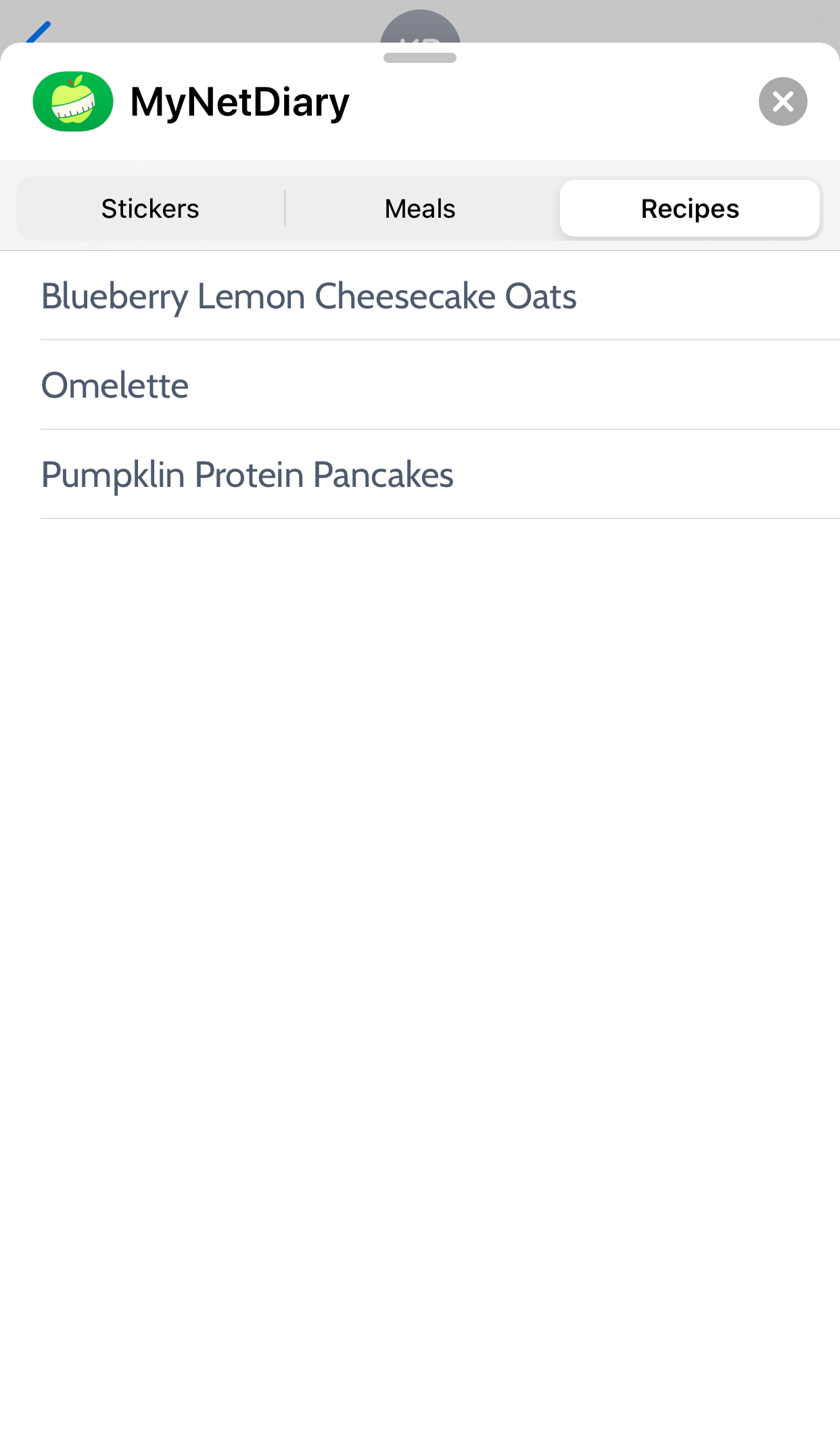 MyNetDiary - Free Calorie Counter and Diet Assistant for iPhone, iPad ...