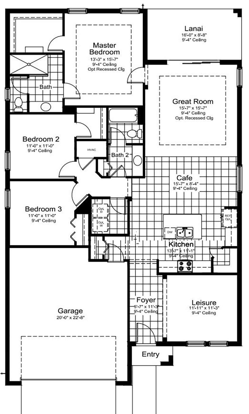 Fresh Spring Floorplan - Vicenza - Neal Communities