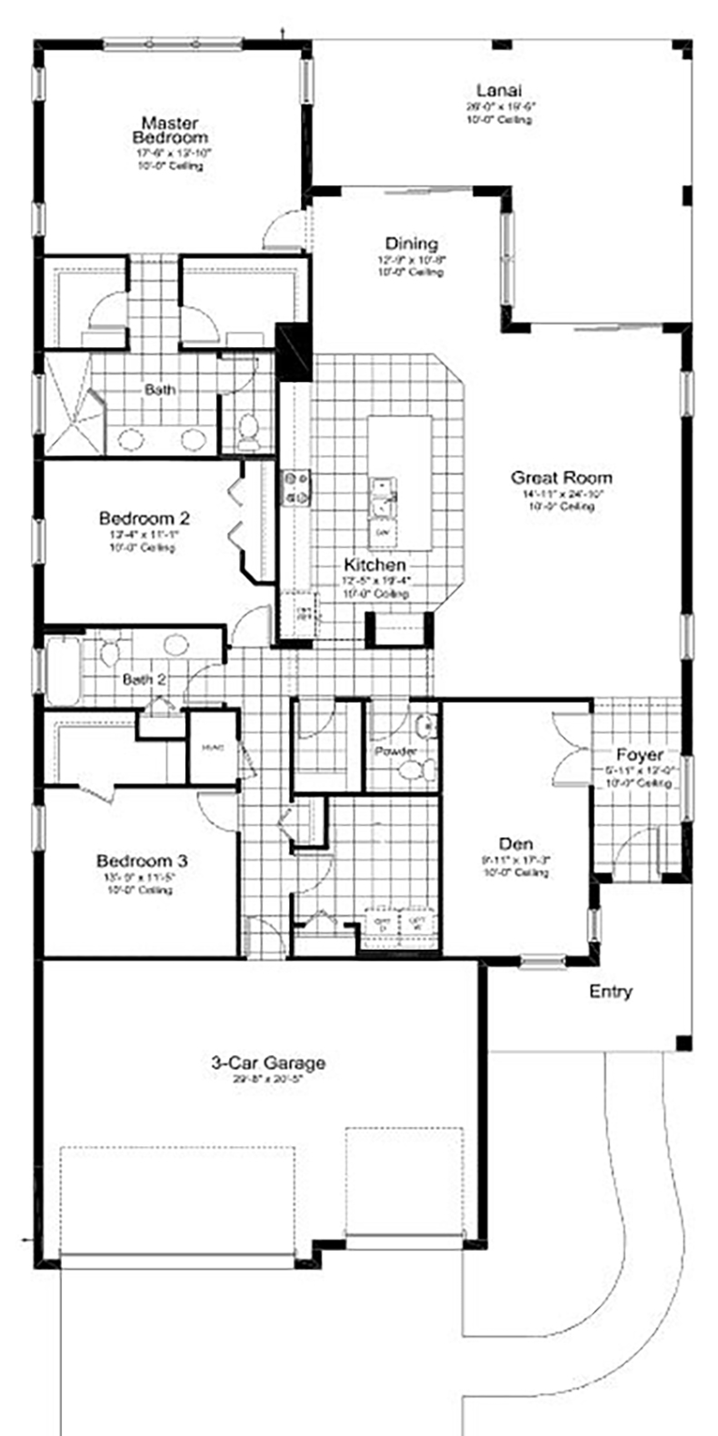 Sea Mist Floorplan - Wildleaf - Neal Communities