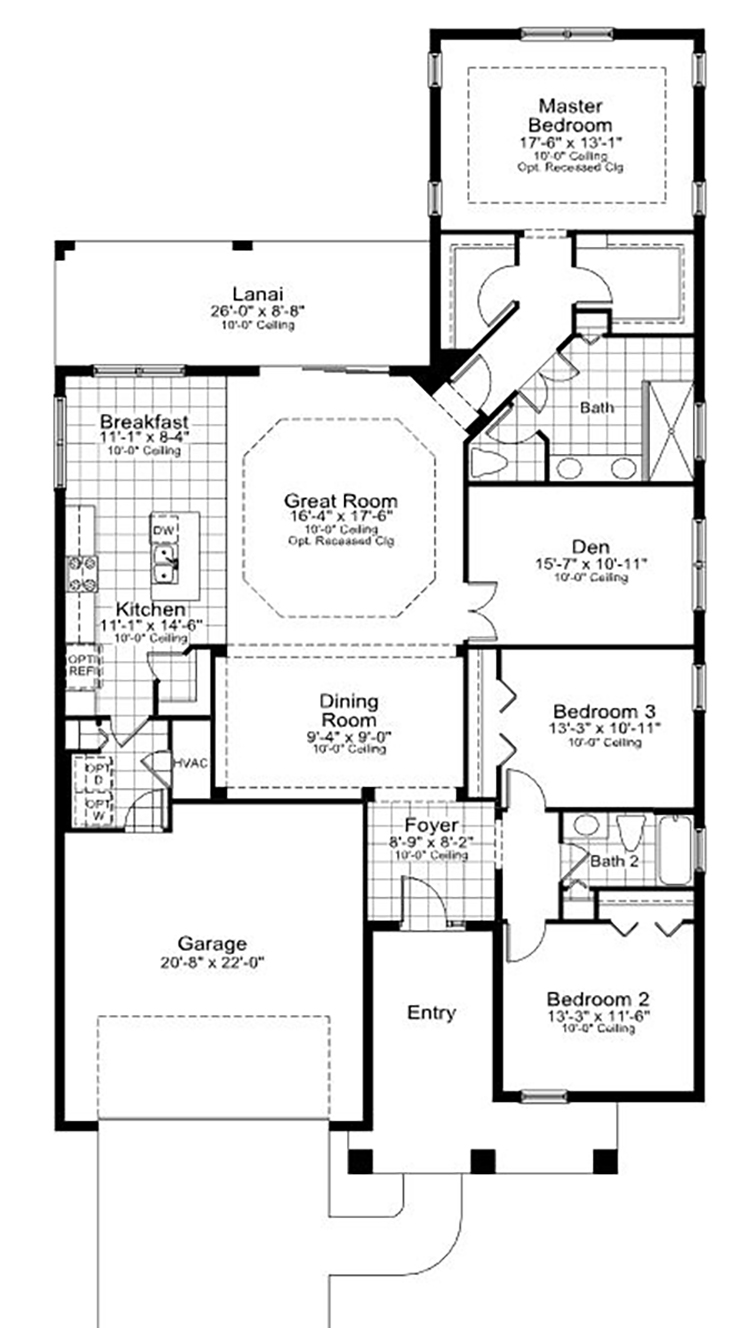 Endless Summer 4 Floorplan - Canoe Creek - Neal Communities
