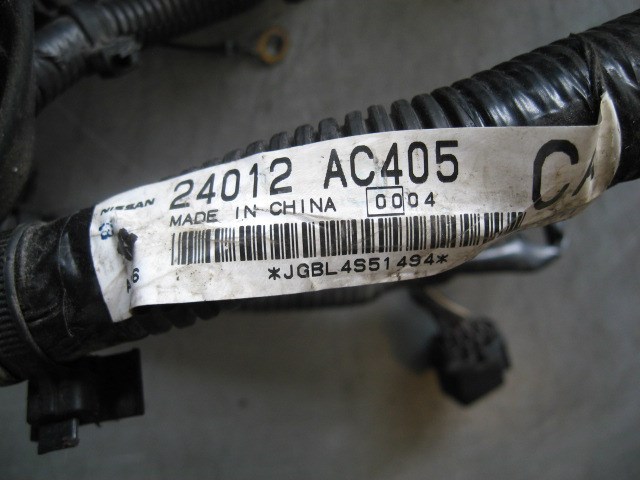 2004 Infiniti G35 Engine Wire Harness in Avon, MN 56310 PB#22221