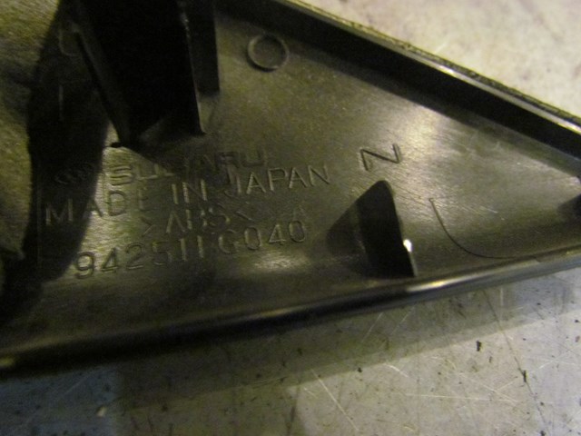 2010 Subaru WRX Hatchback Rear RH Passenger Sail Panel 94251FG040 in ...