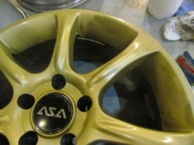 ASA Revolution 17 x 7.5" - 5 x 114.3-Gold in Avon, MN 56310 PB#306386