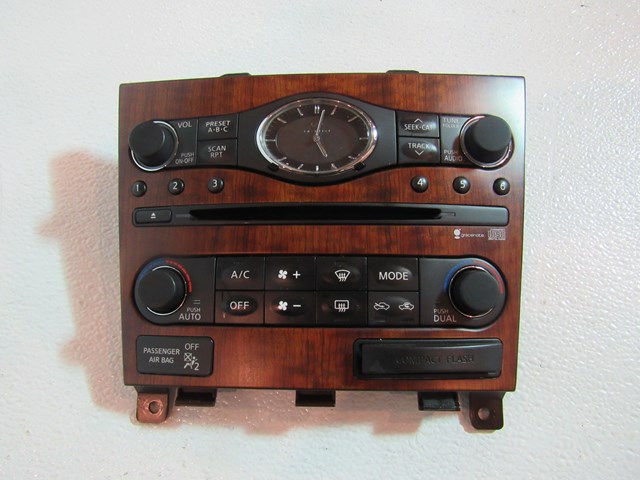 2008 Infiniti G35 Sedan Climate & Radio Controls-25391JK65B in Avon, MN ...