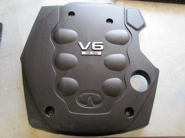2003 Infiniti G35 Sedan AT Engine Cover VQ35DE Black Missing Emblem in ...