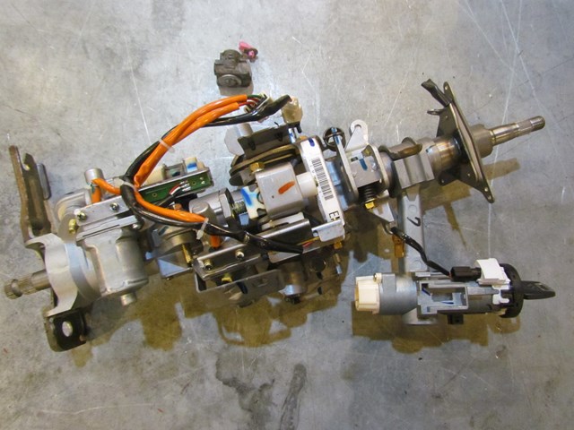 2006 Infiniti G35 Coupe Steering Column MT 6/06 Rear Active Steer Key ...