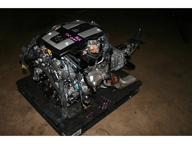 09 10 11 12 NISSAN 370Z 3.7L ENGINE 6 SPEED TRANSMISSION SWAP VQ37VHR ...