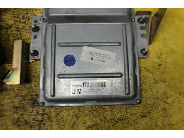 2006 Infiniti G35 COUPE ECU ECM IGNITION SWITCH IMMOBILIZER BCM M/T 3 ...
