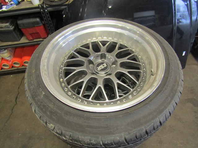 Used set of ESR SR1 wheels with tires 5x114.3 18x9 18x10.5 in Chicago ...