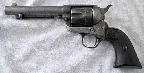 RARE ANTIQUE COLT PEACEMAKER SINGLE ACTION .45CAL | usauctiononline.com