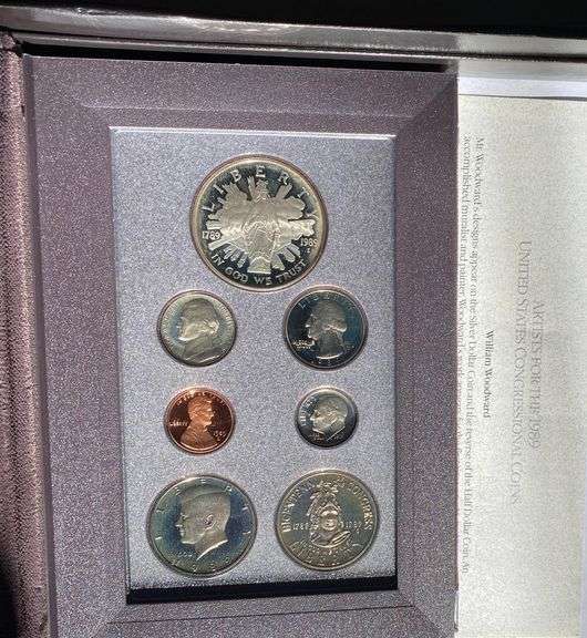 1989 Prestige Proof Set. - U.S. Auction Brokers