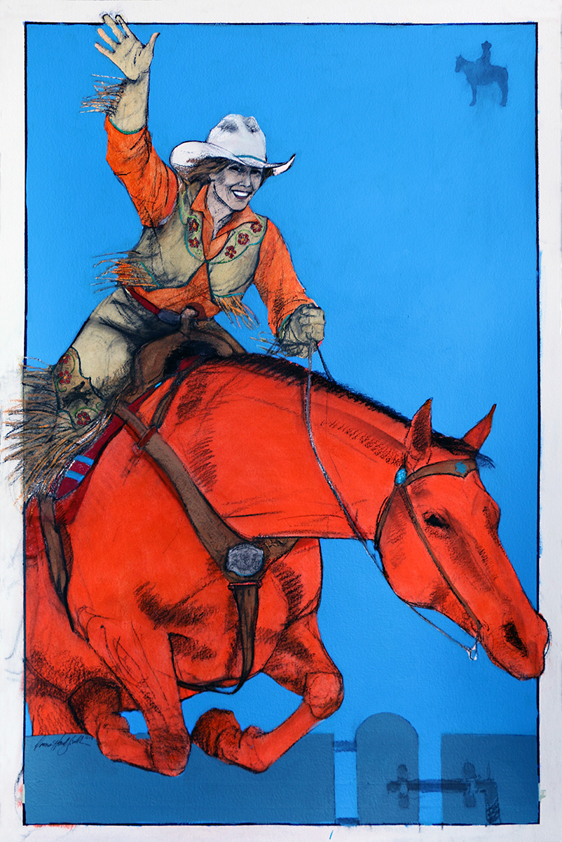 Donna Howell-Sickles: Art That Re-Envisions the Cowgirl - Western Life ...
