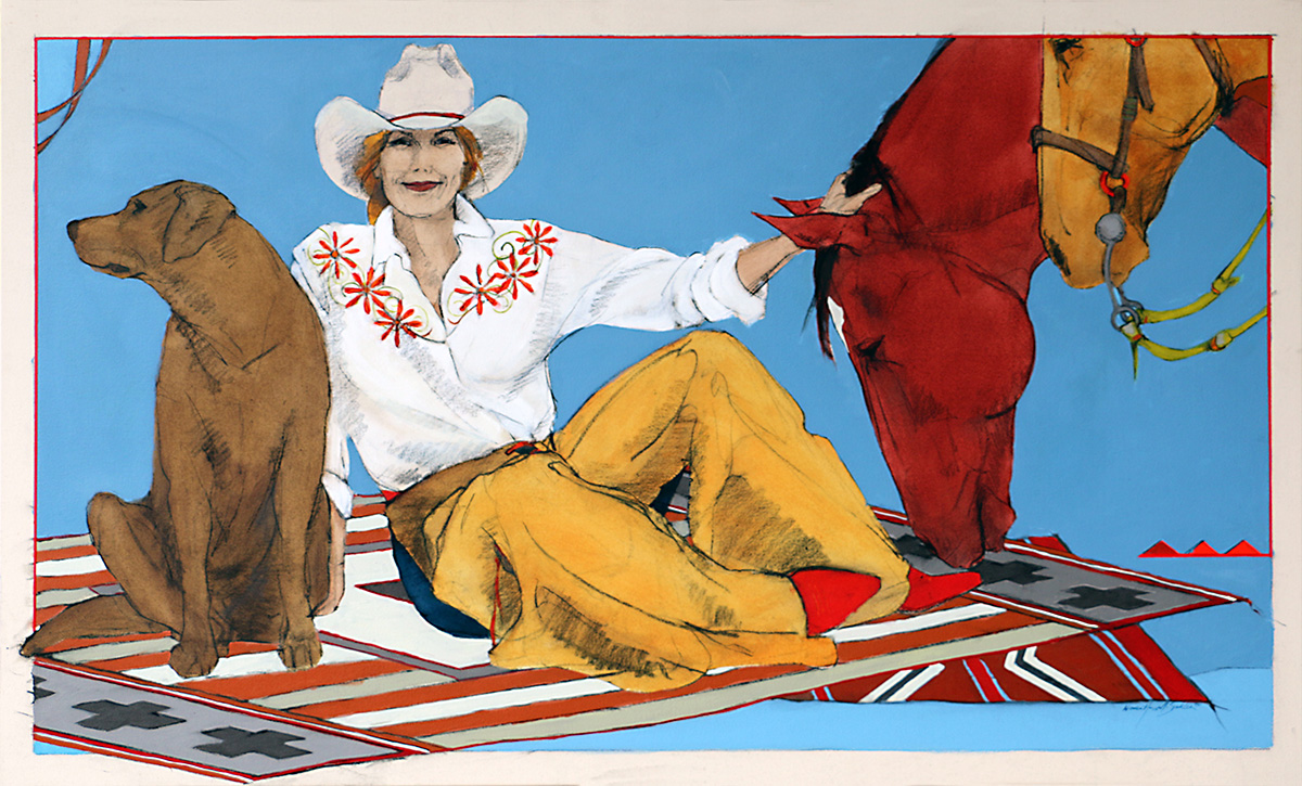 Donna Howell-Sickles: Art That Re-Envisions the Cowgirl - Western Life ...