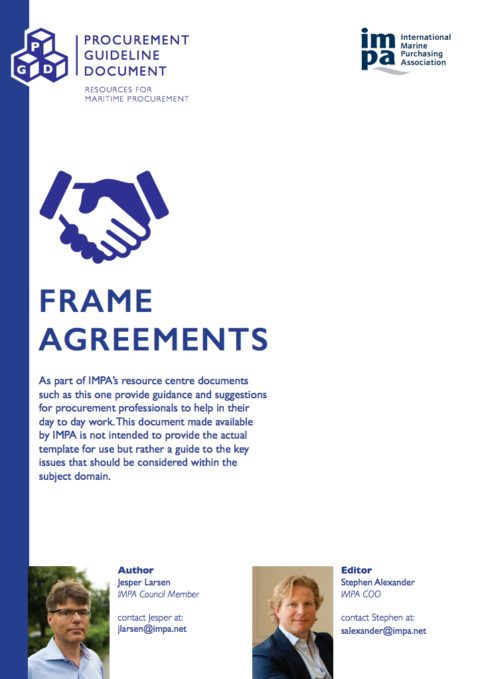 Frame Agreements | Library & Resources - IMPA.net