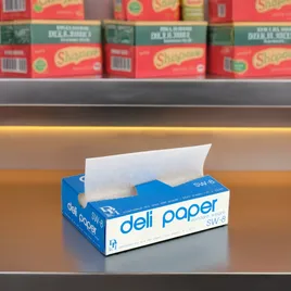 Deli Sheet 8X10.75 IN Dry Wax Paper White Interfold 6000/Case ...