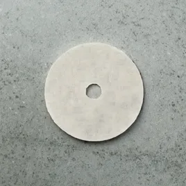 Victoria Bay Polishing Pad 18 IN White 5/Case | Imperial Dade