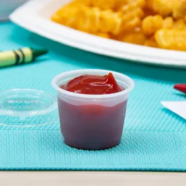 Solo® Souffle & Portion Cup 1 OZ PS Translucent Round Stackable 250 ...