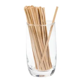 Coffee Stirrer 5.5 IN Wood Natural Unwrapped Flat 1000 Count/Pack 10 ...