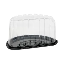 Showcake Cake Half Container & Lid Combo With High Dome Lid 10.125X5 ...