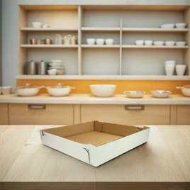 Cake Box 14X14X6 IN Corrugated Paperboard Square 2-Piece 25/Bundle ...