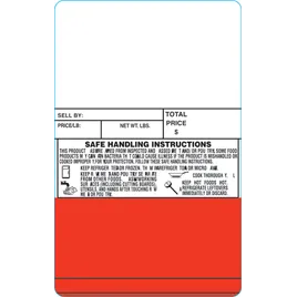 DIG043-2 DIGI Safe Handle Label Red 3/Case | Imperial Dade