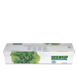SealWrap Cling Film Cutter & Roll 24IN X2000FT PVC Clear Freezer Safe 1 ...