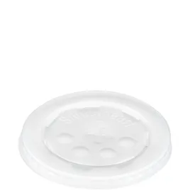 Solo® Lid Flat 3.639X0.469 IN HIPS Translucent For 12-24 OZ Cup ...