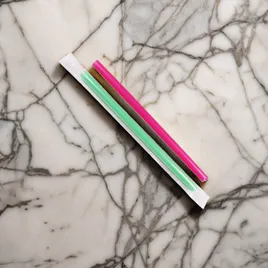 Colossal & Boba Straw 0.394X9 IN Plastic Assorted Cello Wrapped ...