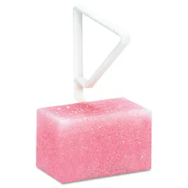 Toilet Bowl Block Cherry Pink Solid Para With Hanger 12 Count/Box 12 ...