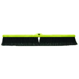 Push Broom Head 36 IN Yellow Black PP Medium Sweep 1/Each | Imperial Dade