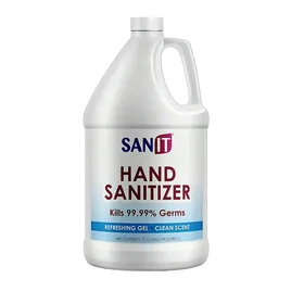 SanIt Hand Sanitizer Gel 1 GAL With Pump 4/Case | Imperial Dade