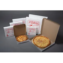 Pizza Box 8X8X1.5 IN Clay-Coated Paperboard White 100/Bundle | Imperial ...