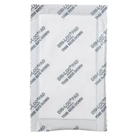 Dri-Loc® Meat Pad 4X7 IN Plastic Cellulose White Rectangle Absorbent ...