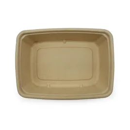 Victoria Bay Take-Out Container Base 6X9 IN Pulp Fiber Natural ...