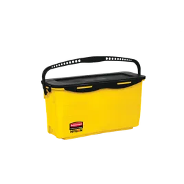 Hygen™ Mop Bucket & Sieve Resin Yellow Black Charging Lid 1/Each ...