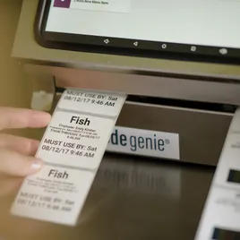 DateCodeGenie® DuraPeel Blank Label 2X2 IN White Square Removable 4/Pack | Imperial Dade