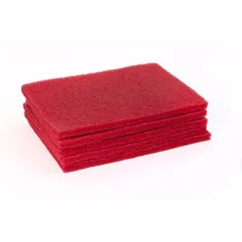 Cleaning Pad 20X14 IN Red 5/Case | Imperial Dade