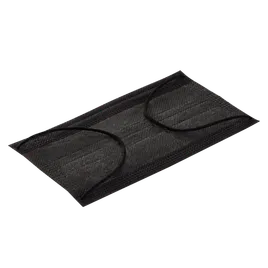 Karat® Mask Black 3PLY Disposable Ear Loop 50/Pack | Imperial Dade