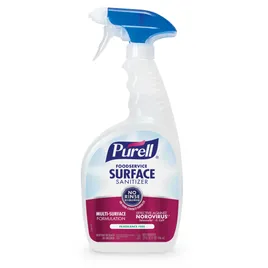 Purell® Unscented Food Service Sanitizer 32 FLOZ Multi Surface RTU 6 ...
