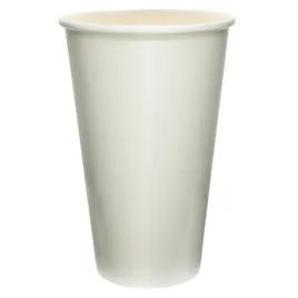 Victoria Bay Hot Cup 16 OZ Paper White 1000/Case | Imperial Dade