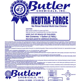 Neutra Force Lemon All Purpose Cleaner 1 GAL Neutral Liquid No Rinse 4 ...