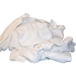 Cleaning Cloth 25 LB Terry Cloth White 1/Case | Imperial Dade