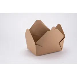 #4 Take-Out Box 7X5X3.5 IN Kraft 160/Case | Imperial Dade