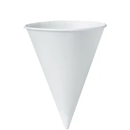 Solo® Cold Cup Water Cone 8 OZ Treated Paper White Treated 250 Count ...